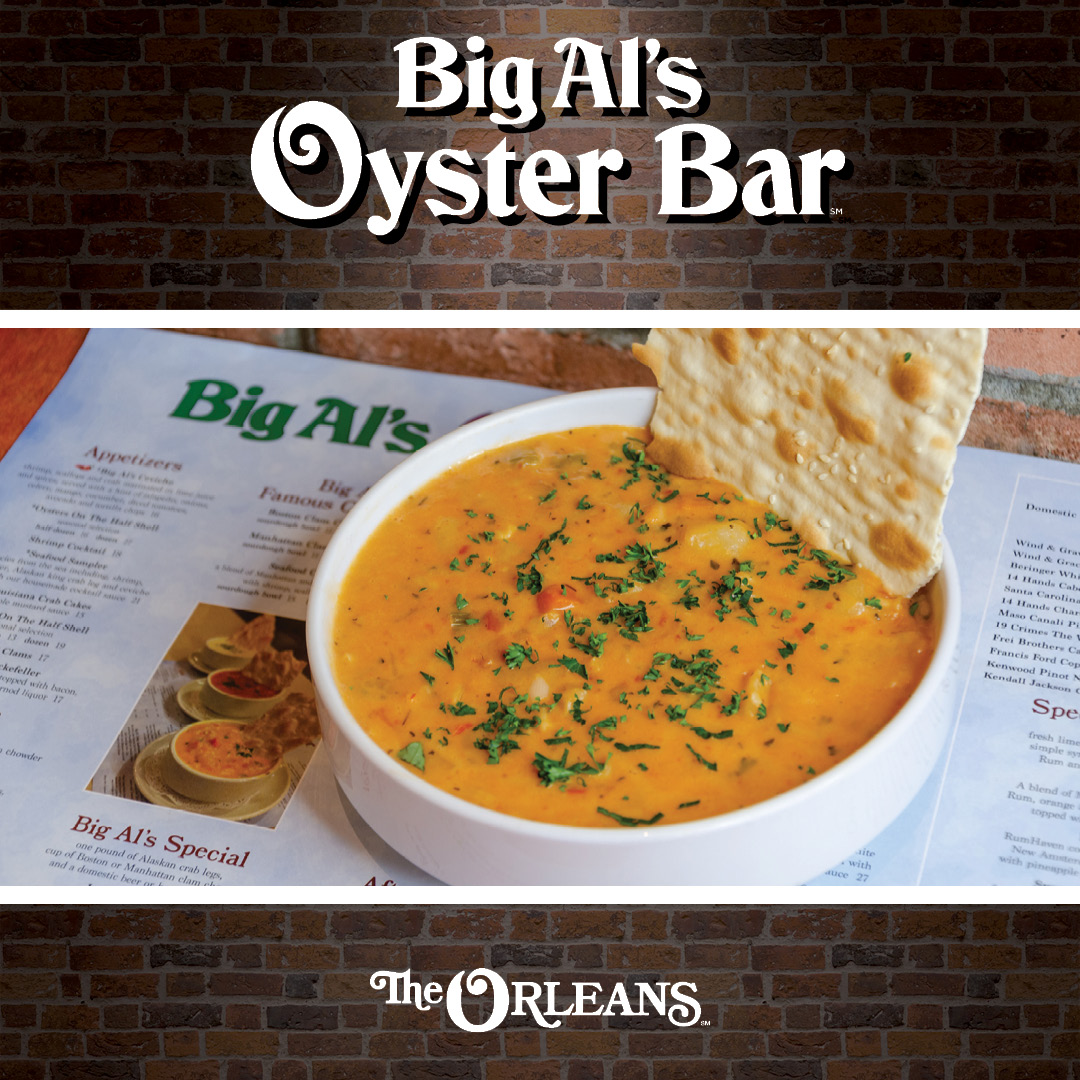 Win dinner for two at Big Al's Oyster Bar
